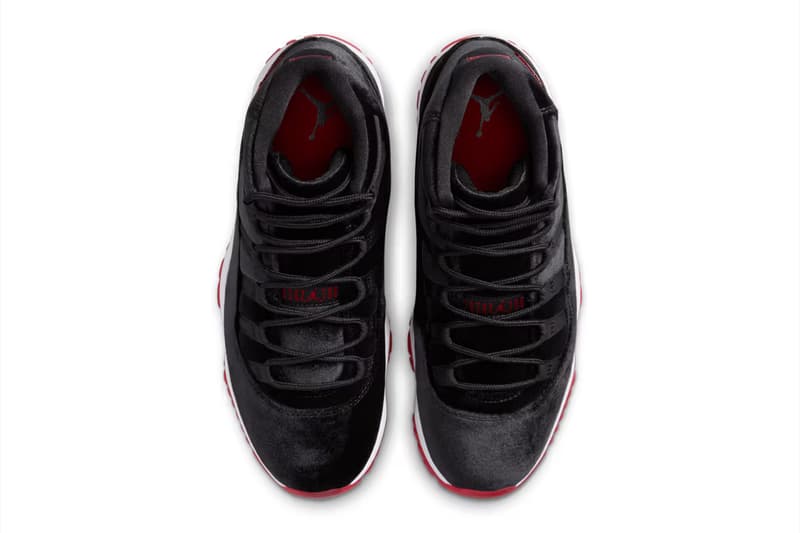Air Jordan 11 全新配色「Bred Velvet」官方圖輯、發售情報正式公開 | Hypebeast