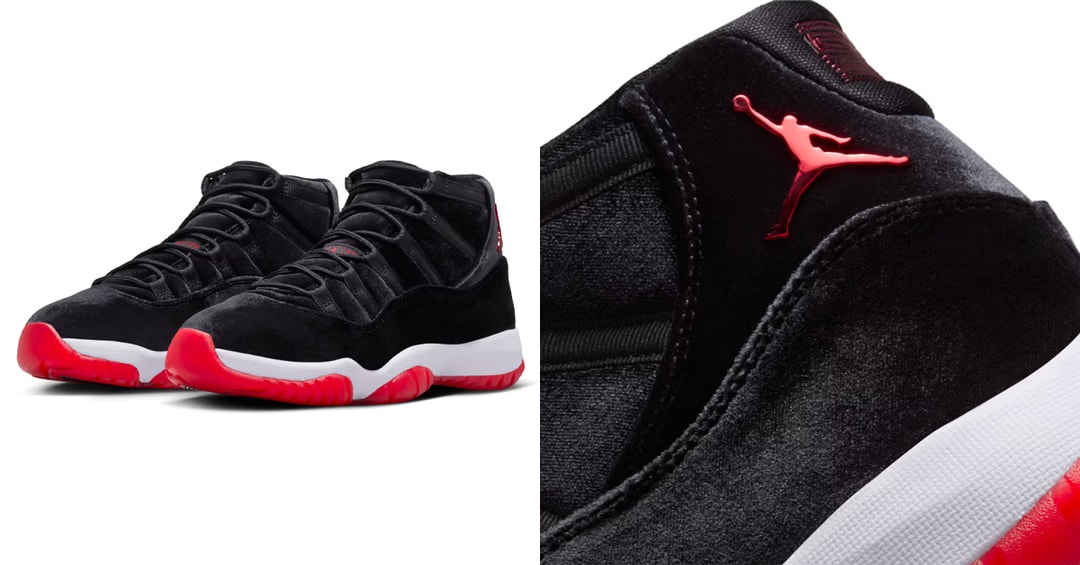 Air Jordan 11 全新配色「Bred Velvet」官方圖輯、發售情報正式公開 | Hypebeast