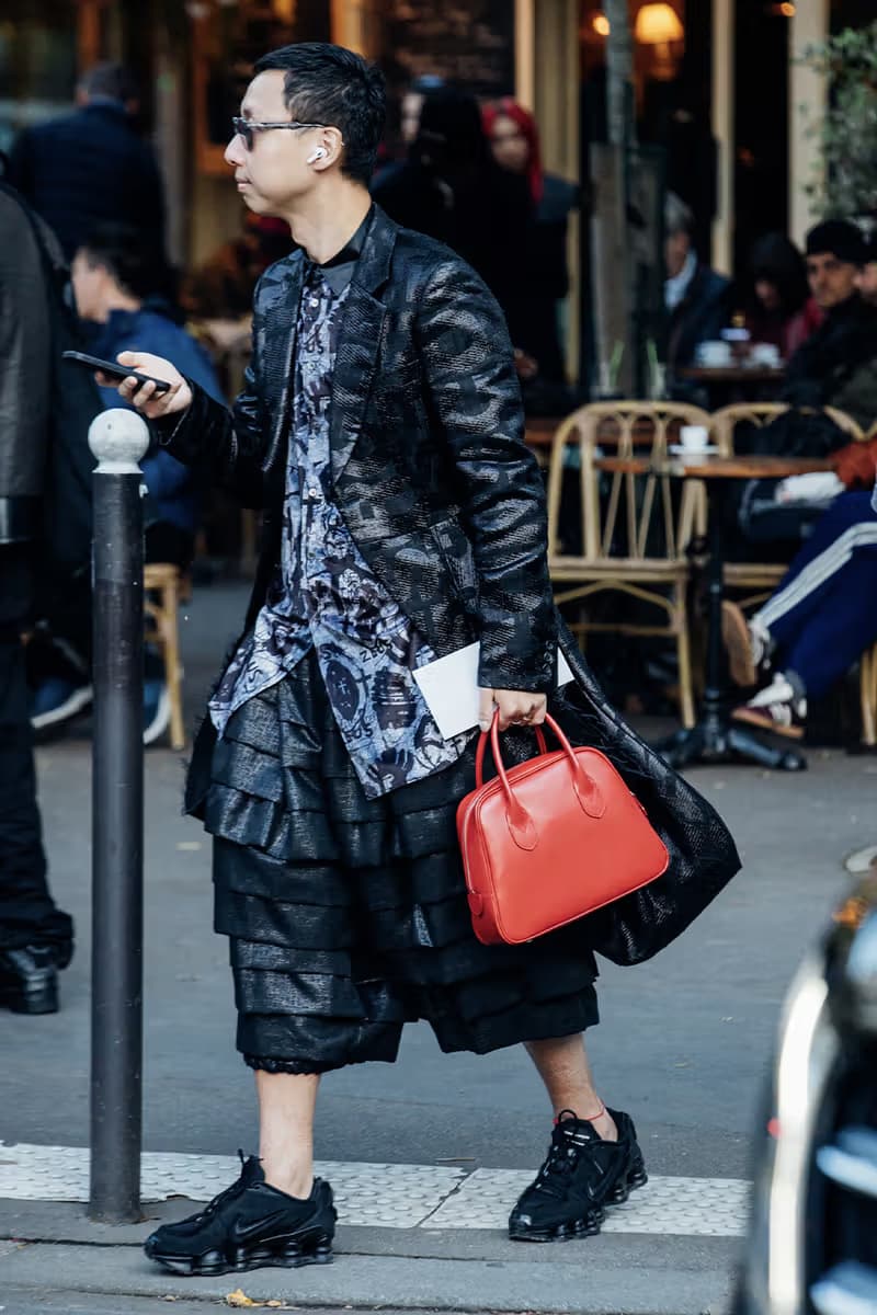 Street Style: 2025 春夏巴黎時裝週街拍特輯 | Hypebeast