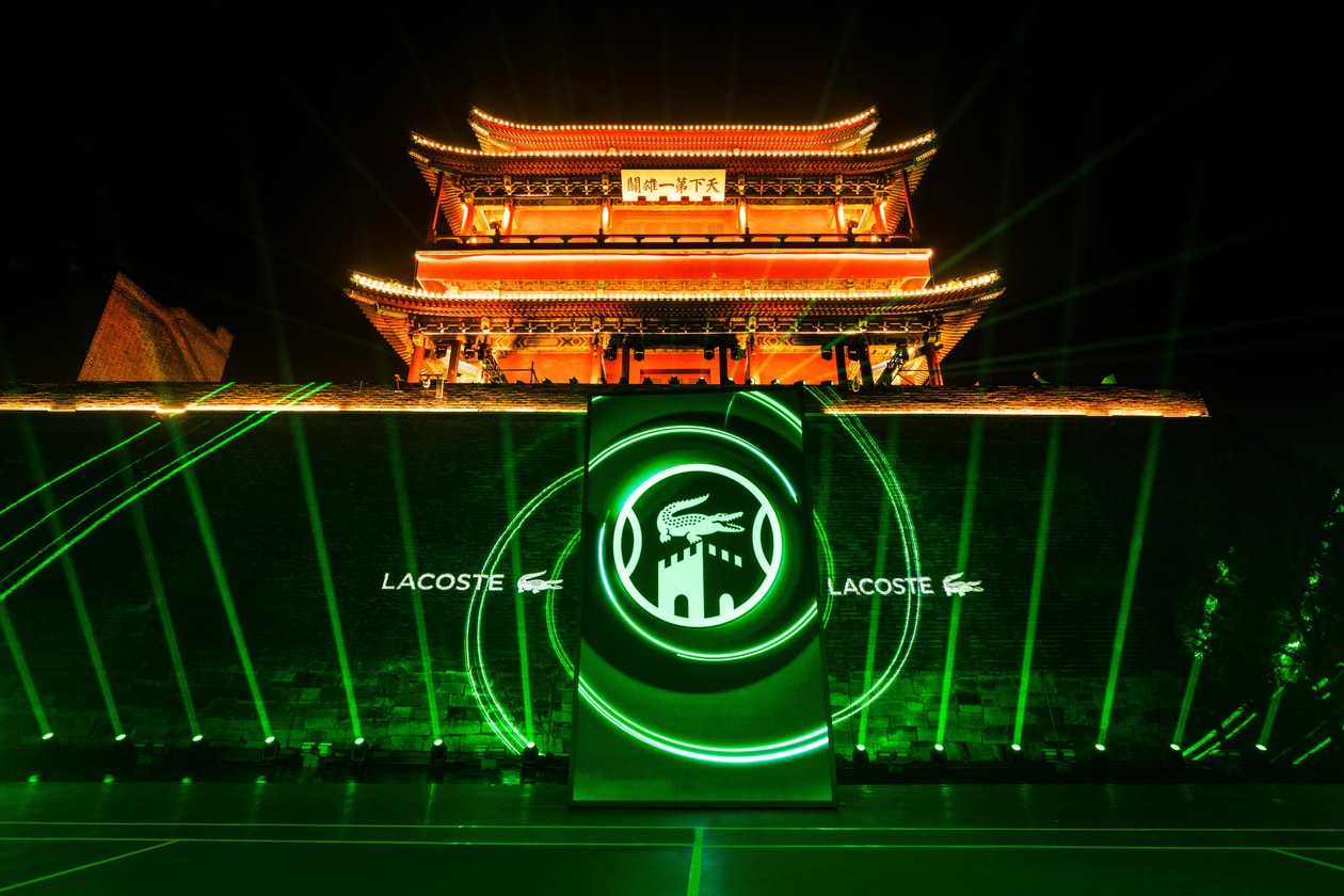 Lacoste Celebrates Novak Djokovic at the Great Wall | Hypebae