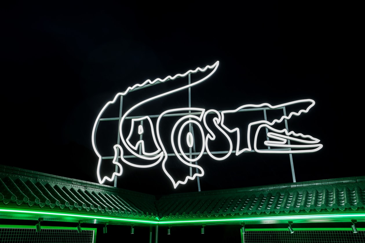 Lacoste Celebrates Novak Djokovic at the Great Wall | Hypebae