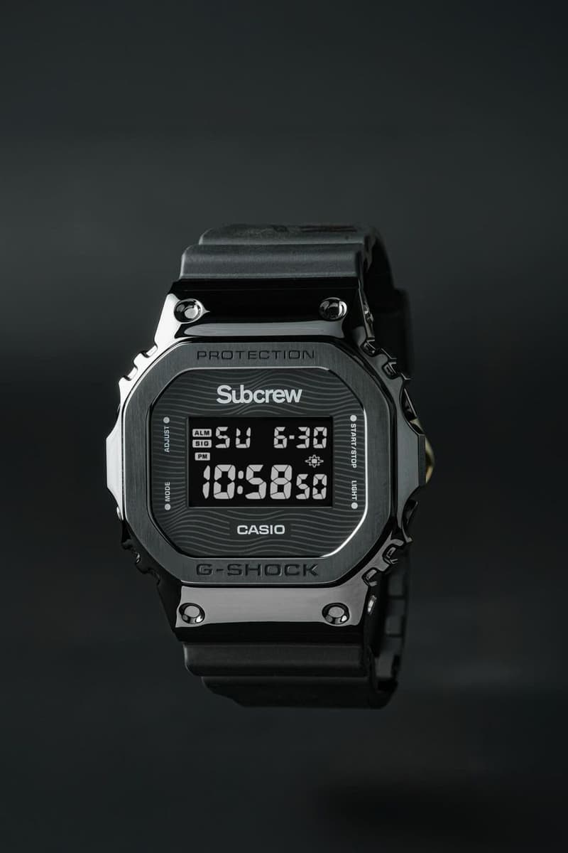 G-SHOCK x SUBCREW 20 週年聯乘紀念新作正式登場 | Hypebeast