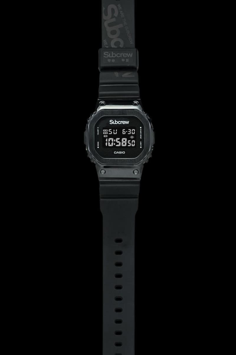 G-SHOCK x SUBCREW 20 週年聯乘紀念新作正式登場 | Hypebeast