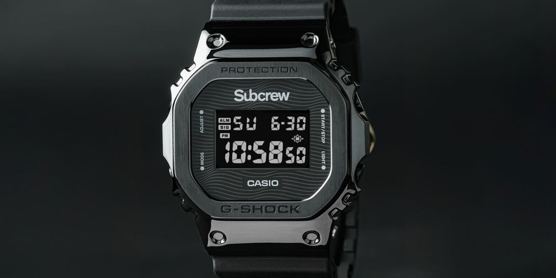 G-SHOCK x SUBCREW 20 週年聯乘紀念新作正式登場 | Hypebeast
