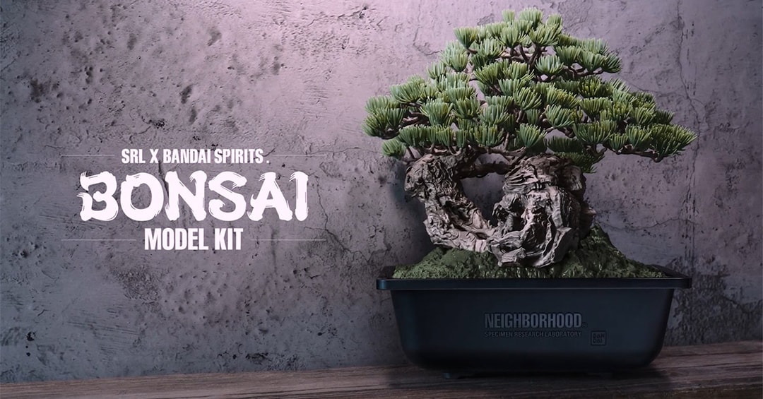NEIGHBORHOOD SRL 攜手 BANDAI SPIRITS 推出全新聯名盆景模型 | Hypebeast