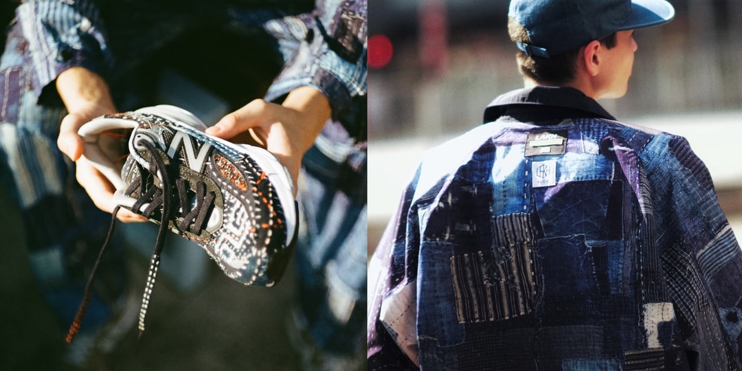 LAKH 與 KUON 最新聯乘企劃「LAKH x SASHIKO GALS for New Balance」刺子繡工藝香港首展即將開催 | Hypebeast