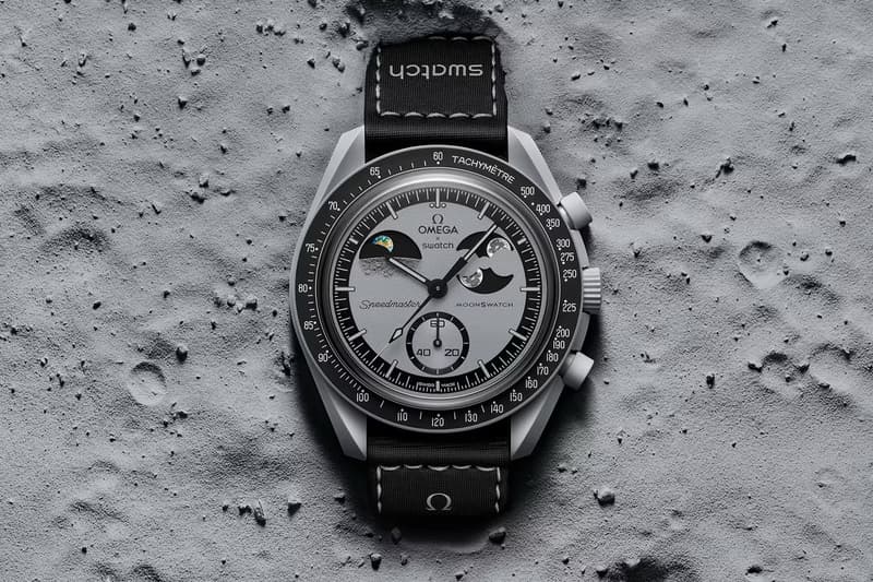OMEGA x Swatch 最新聯乘登月錶款「Mission to EarthPhase」正式發佈 | Hypebeast