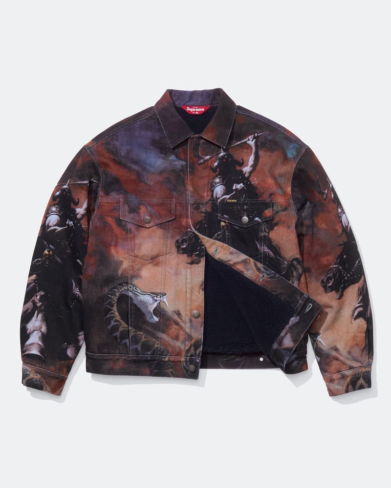 Supreme x Frank Frazetta 2024 秋季聯名系列發佈 | Hypebeast