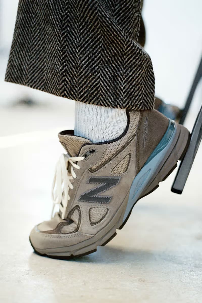 AURALEE x New Balance MADE in USA 990v4 最新聯名鞋款正式登場 | Hypebeast