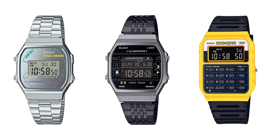 《Pac-Man》x CASIO 全新聯名系列錶款發佈 | Hypebeast