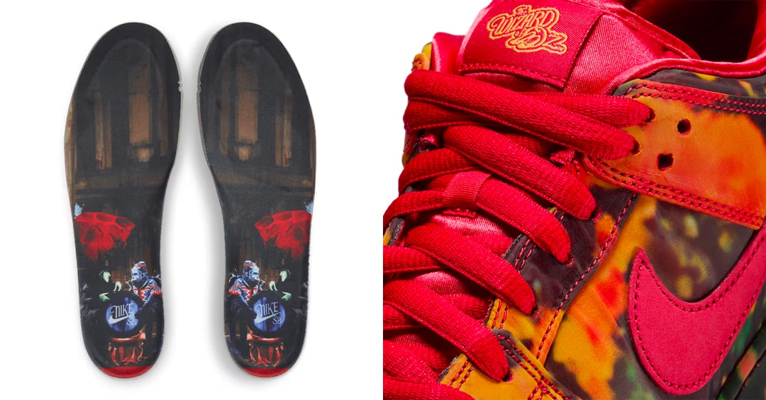Nike SB Dunk Low x《綠野仙蹤》最新聯名鞋款官方圖輯、發售情報正式公開 | Hypebeast
