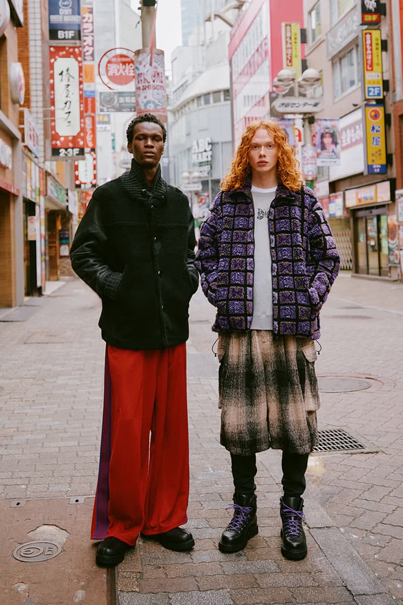 NEEDLES 2025 秋冬穿搭型錄重現東京多元美學 | Hypebeast