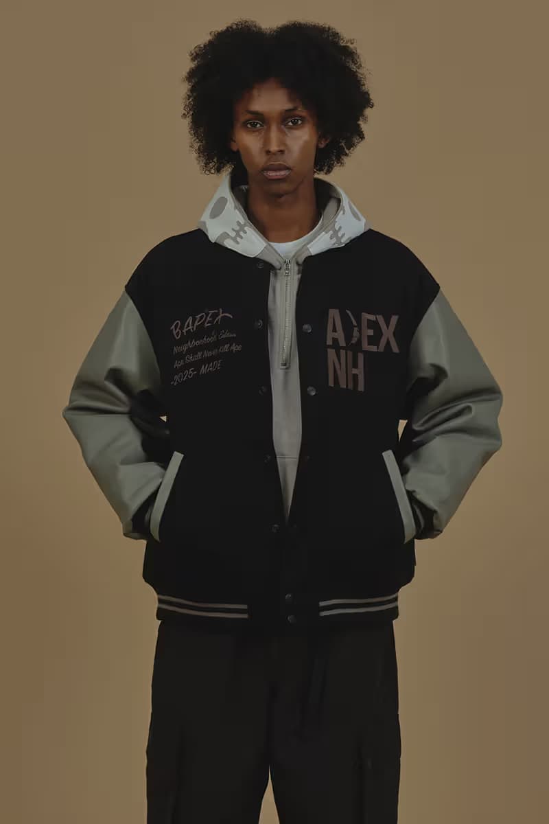新年重磅！NEIGHBORHOOD x A BATHING APE® 最新聯名系列正式登場 | Hypebeast
