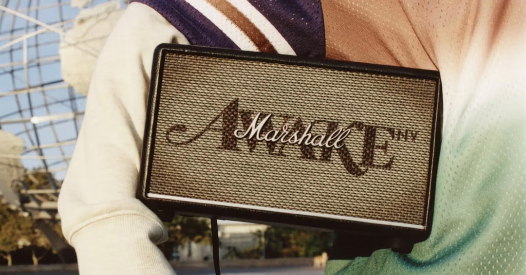 Awake NY x Marshall Acton III 最新聯名音響正式登場 | Hypebeast