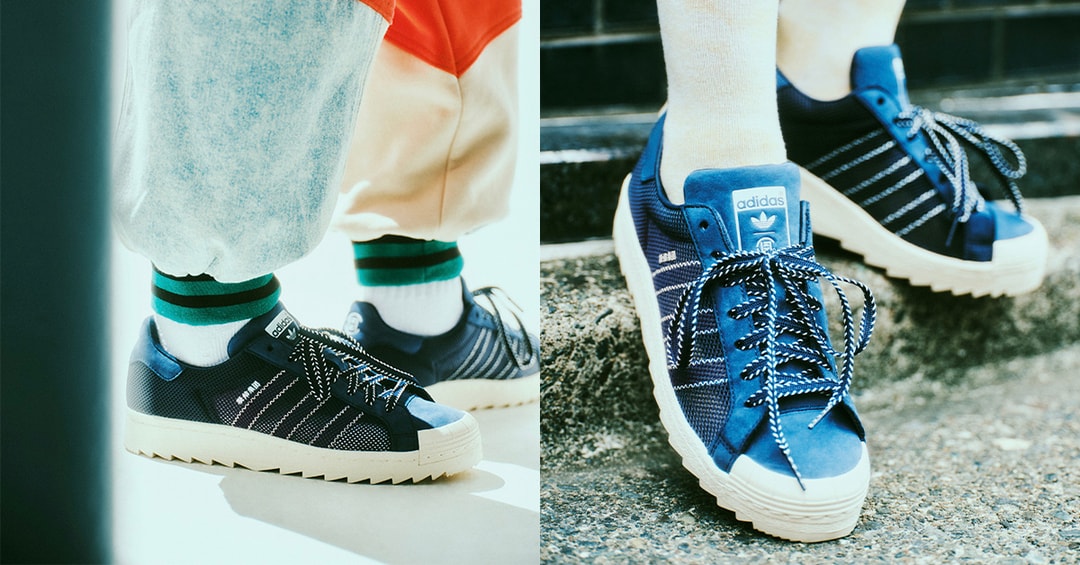 CLOT x adidas Originals Superstar Breathe 最新聯名配色「Navy」正式登場 | Hypebeast