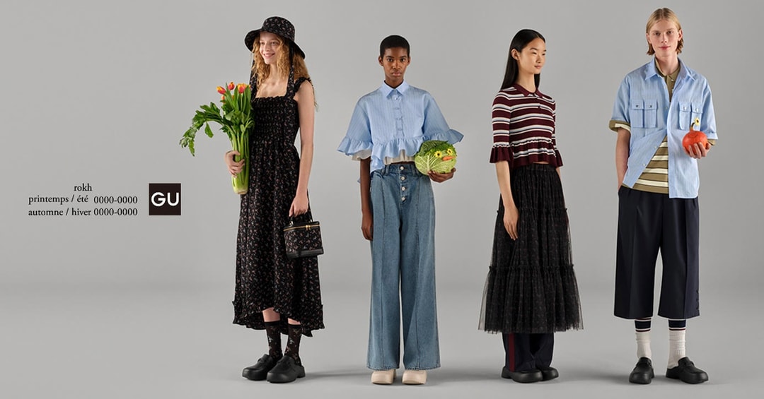 二度攜手！GU x rokh 全新聯名系列正式登場 | Hypebeast