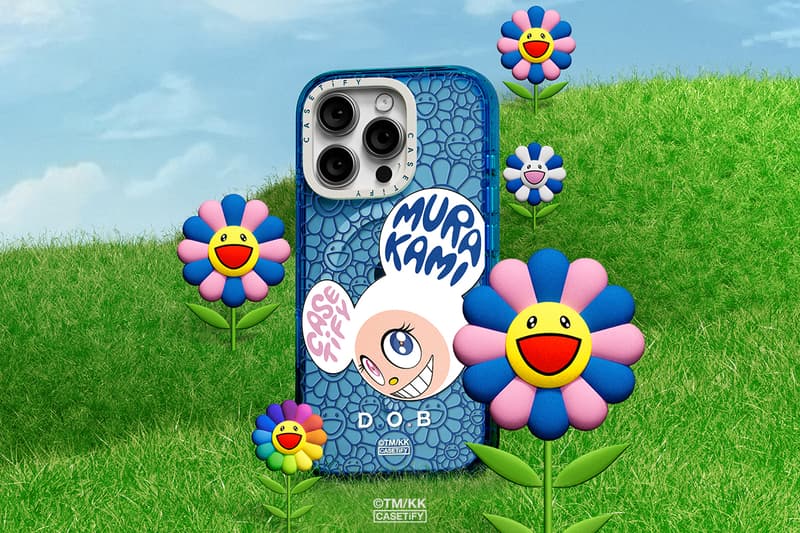 CASETiFY 至今最大規模的藝術界聯乘，攜手村上隆 「TAKASHI MURAKAMI x CASETiFY: MR. DOB」高端系列正式登場 | Hypebeast