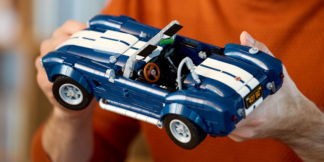 經典跑車 60 週年致敬之作！LEGO Icons Shelby Cobra 427 S/C 套裝發售詳情 | Hypebeast