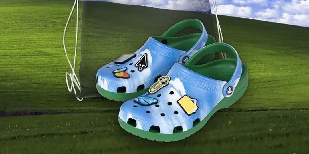 Microsoft 50 週年致敬作 ——Windows XP 主題 Crocs Classic Clog 率先亮相 | Hypebeast