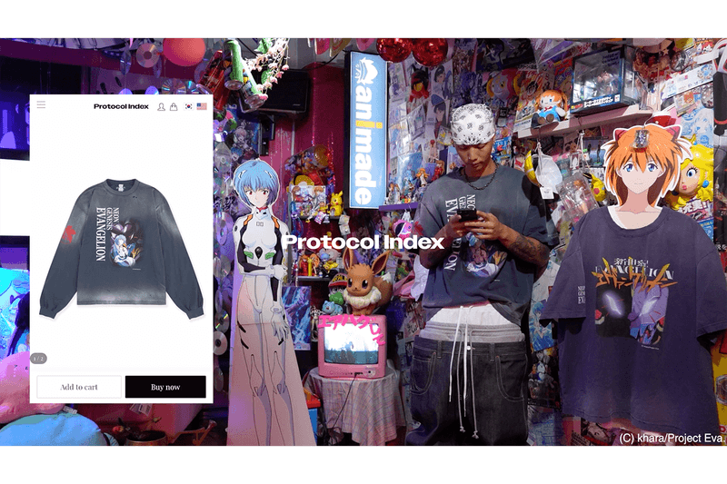 PROTOCOL INDEX 攜手《新世紀福音戰士》推出全球限量聯乘膠囊系列 | Hypebeast