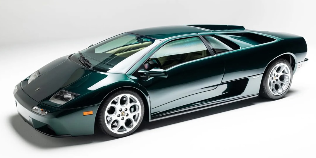 稀有 Verde Hydra 塗裝 2001 Lamborghini Diablo VT 6.0 拍賣 | Hypebeast