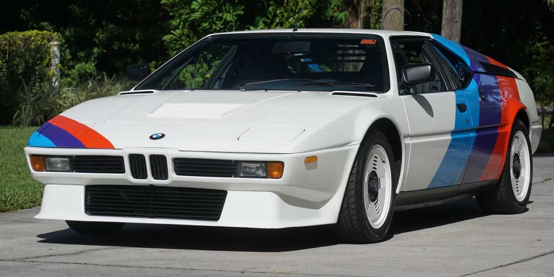 Niki Lauda 冠軍 1980 BMW M1 傳奇座駕登上拍賣舞台 | Hypebeast