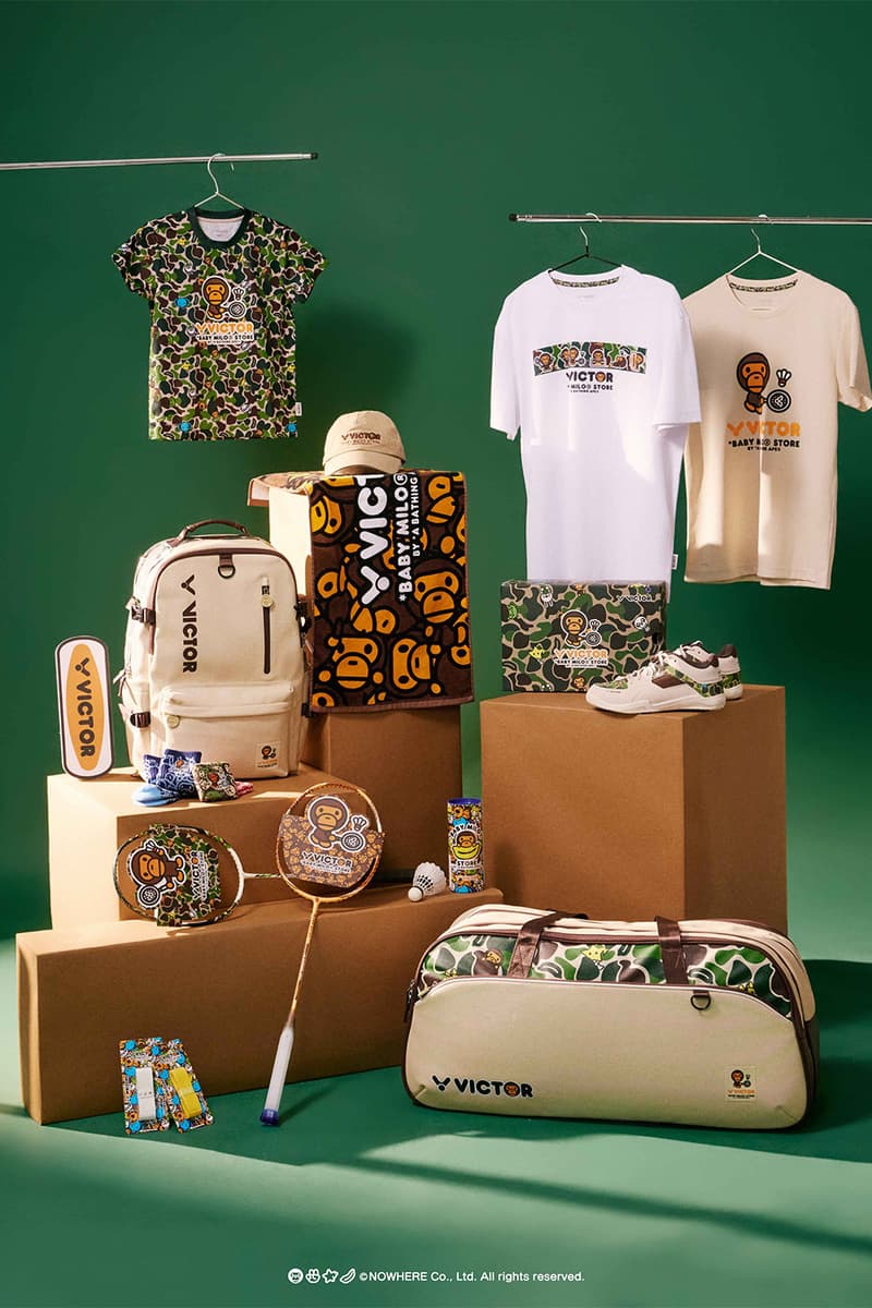 VICTOR 攜手 BABY MILO STORE® 推出聯名系列商品 | Hypebeast