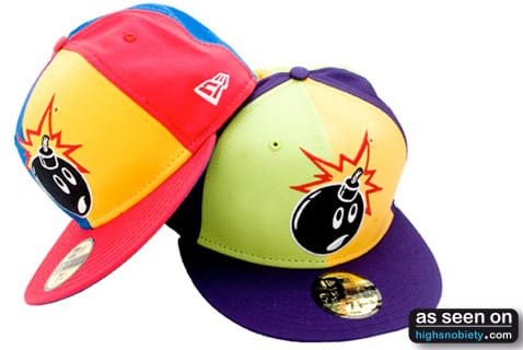 The Hundreds Adam Bomb Pinwheel 59Fifty Fitted Cap | Hypebeast