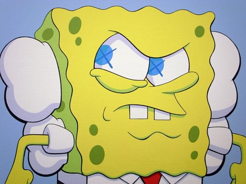 KAWS x Spongebob Squarepants | Hypebeast