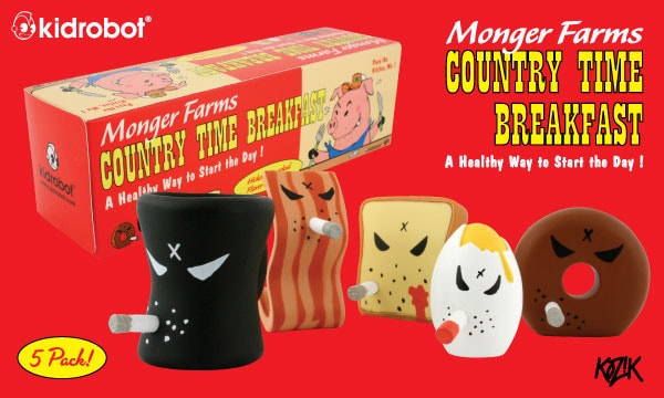 Kidrobot Monger Farms Country Time Breakfast | Hypebeast