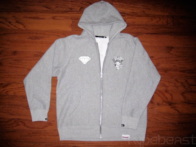 Crooks & Castles x Diamond Supply Co. Zip Hoodie | Hypebeast