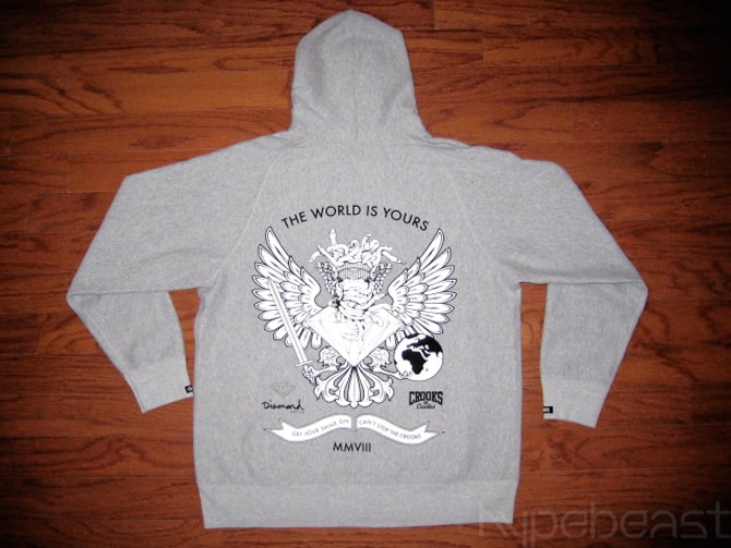 Crooks & Castles x Diamond Supply Co. Zip Hoodie | Hypebeast