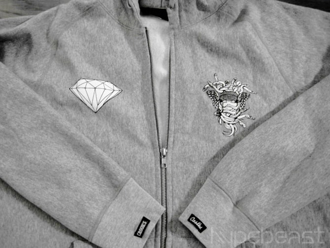 Crooks & Castles x Diamond Supply Co. Zip Hoodie | Hypebeast
