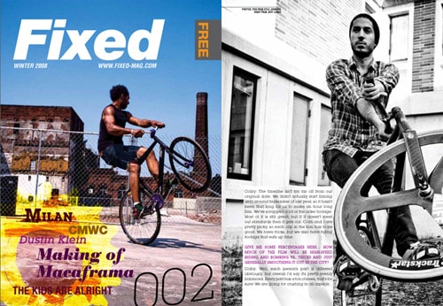 Fixed Magazine #002 Winter 2008 Issue | Hypebeast