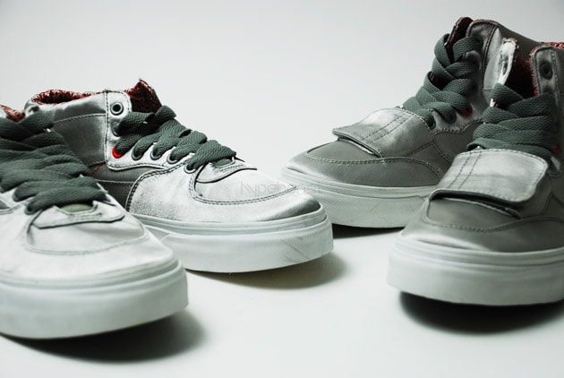 Vans Silver Satin Half-Cab & Mountain Edition High | Hypebeast