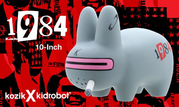 Frank Kozik x Kidrobot "1984" Labbit | Hypebeast