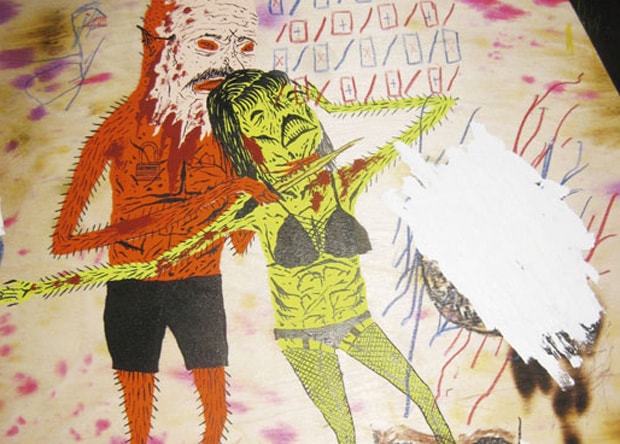 Neckface "Return To The Womb" Exhibition | Hypebeast