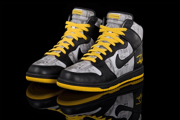 LIVESTRONG x Futura x Nike Sportswear Dunk Hi "FLOM" | Hypebeast