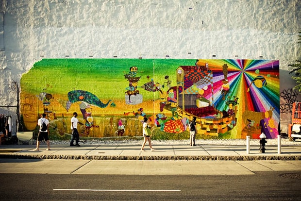 Os Gemeos Mural NYC: Completed | Hypebeast