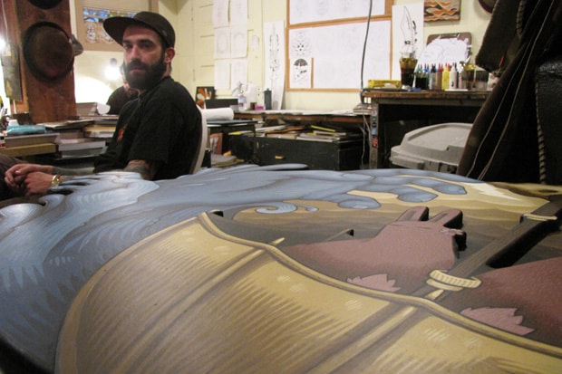 Jeremy Fish "Weathering the Storm" Exhibition Studio Preview | Hypebeast