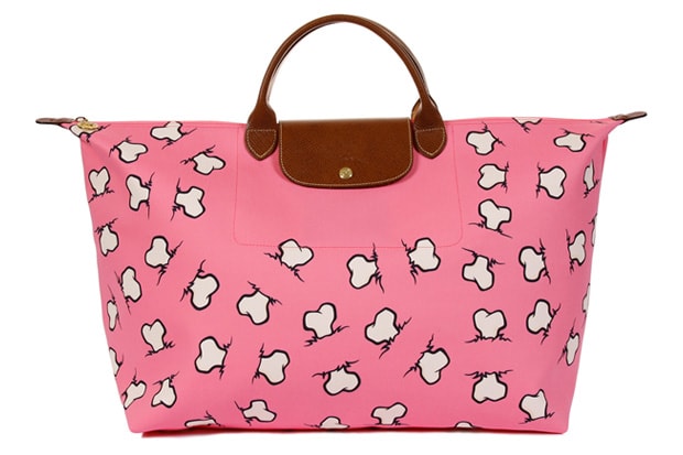 Jeremy Scott for Longchamp Bone Print Bag | Hypebeast
