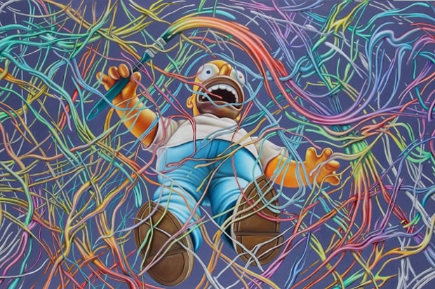 Ron English x The Simpsons 20th Anniversary Episode | Hypebeast