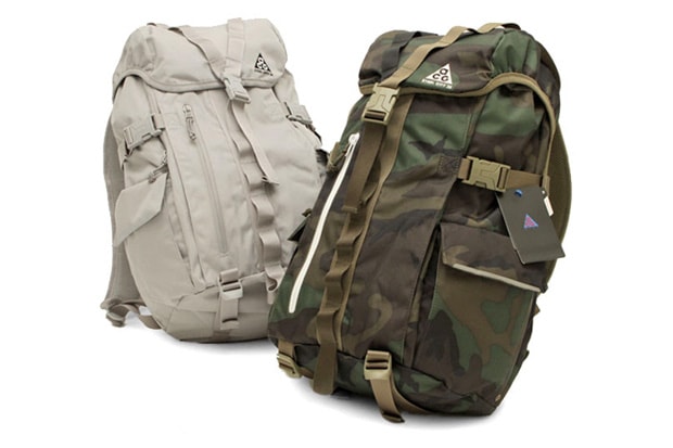 Nike ACG "Steel City" Grey & Camo Backpacks | Hypebeast