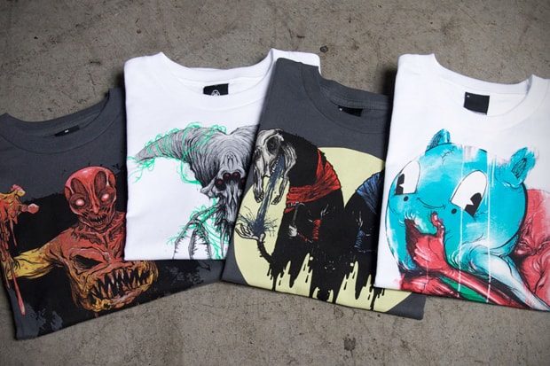 Upper Playground x Alex Pardee T-Shirt Collection | Hypebeast