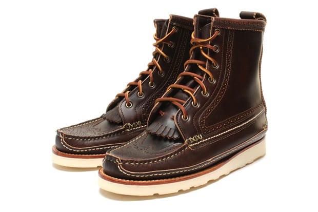 Yuketen Maine Guide Ox DB " Natural Vegetal Tan" | HYPEBEAST