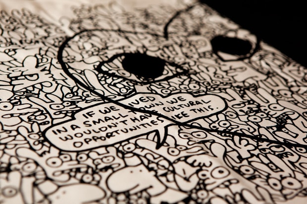 COMME des GARCONS x Matt Groening “Binky & Sheba PLAY” Tote Bag | Hypebeast