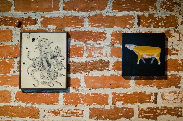 Tribe of Many Colors: Paintings by Prodip Recap | Hypebeast