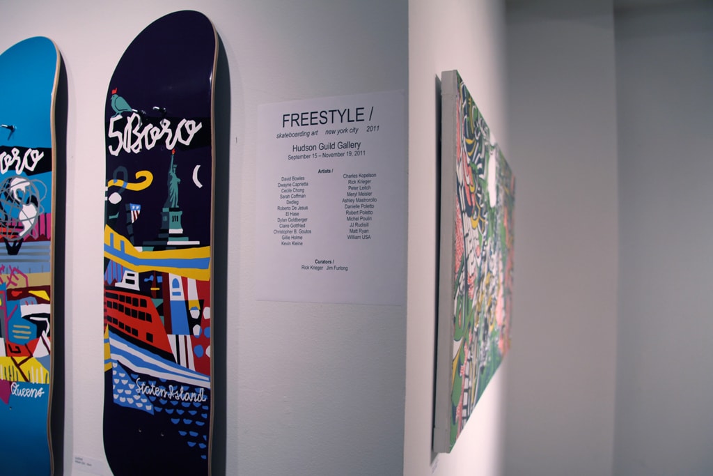 FREESTYLE / Skateboarding Art Exhibition @ Hudson Guild Gallery Recap ...