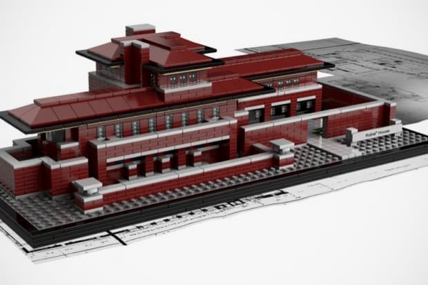 LEGO Architecture Frank Lloyd Wright’s Robie House | Hypebeast