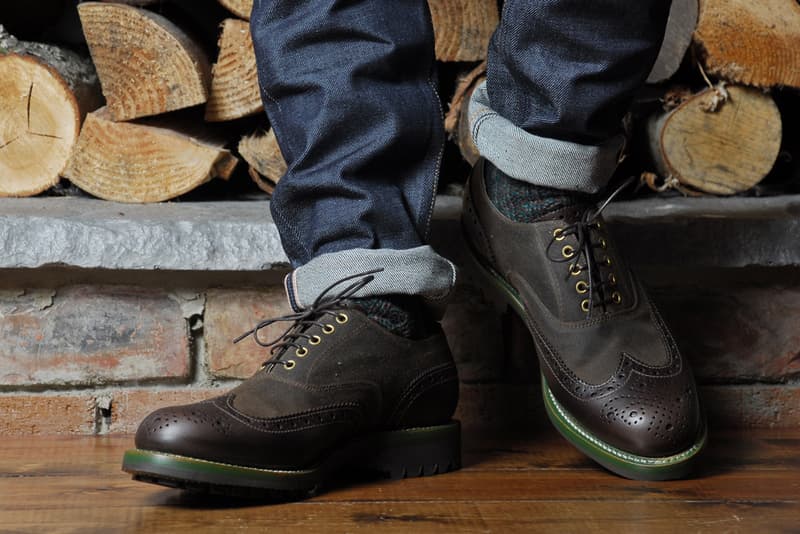 Barbour x Grenson Marske Brogue Collection | Hypebeast